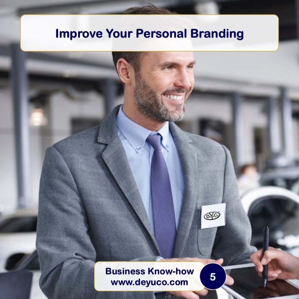 How to improve your personal branding in 7 steps - DeYuCo Academy