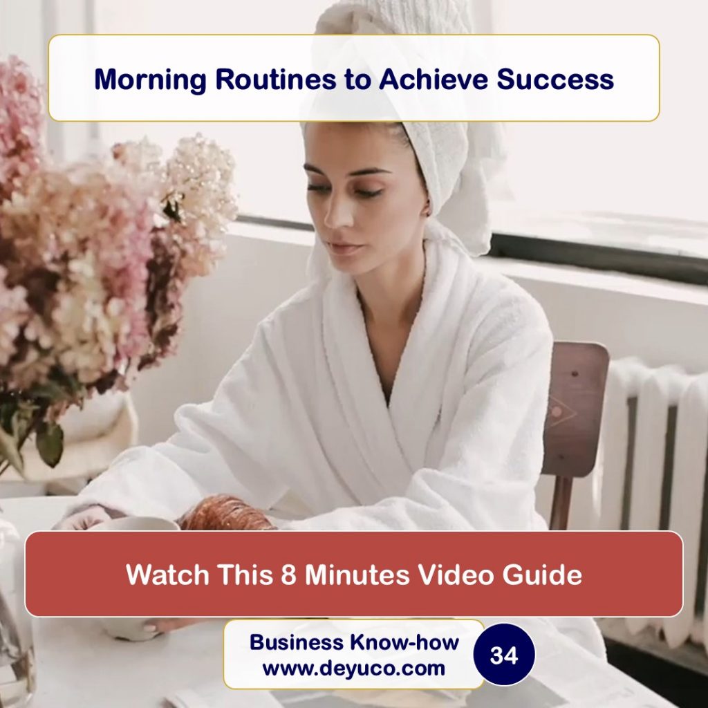 How to Create a Morning Routine That Sets You Up for Success - DeYuCo ...